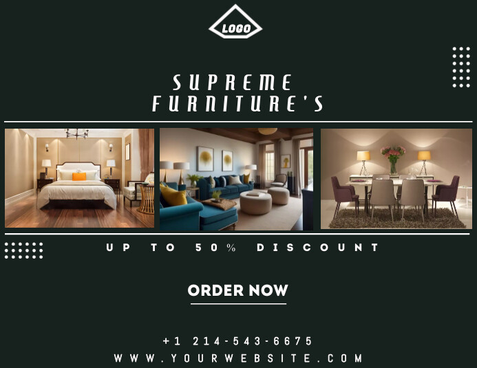 Furniture ads Templat | PosterMyWall