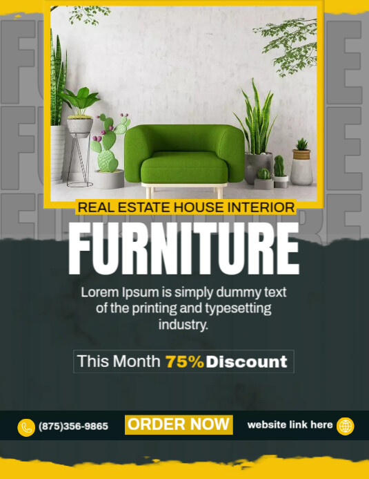 Furniture Ads Template | PosterMyWall