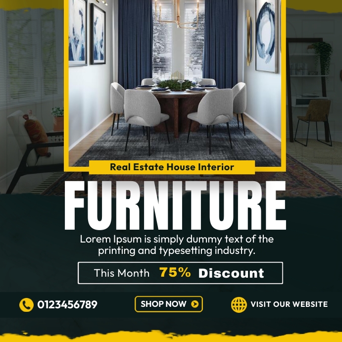 Furniture Ads Template | PosterMyWall