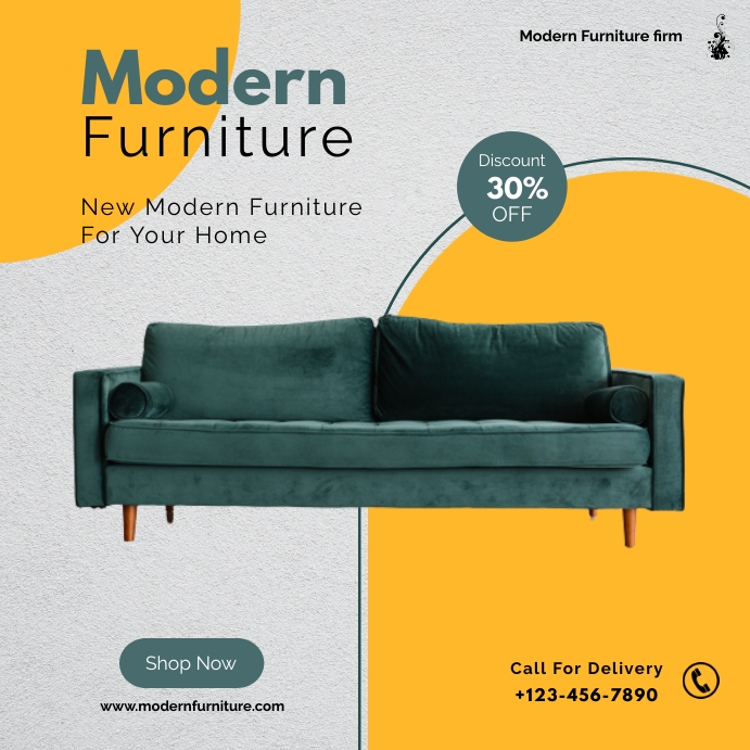 Modèle Meubles Annonce Affiche | PosterMyWall