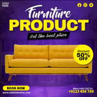 Sofa Furniture Ads Template | PosterMyWall