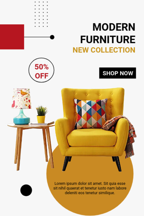 Furniture Home Banner Template | PosterMyWall