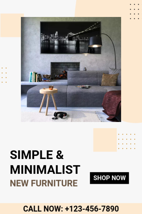 Poster Rumah Furnitur Templat | PosterMyWall