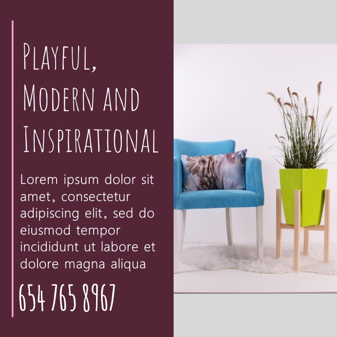 Furniture IG Ad Template | PosterMyWall