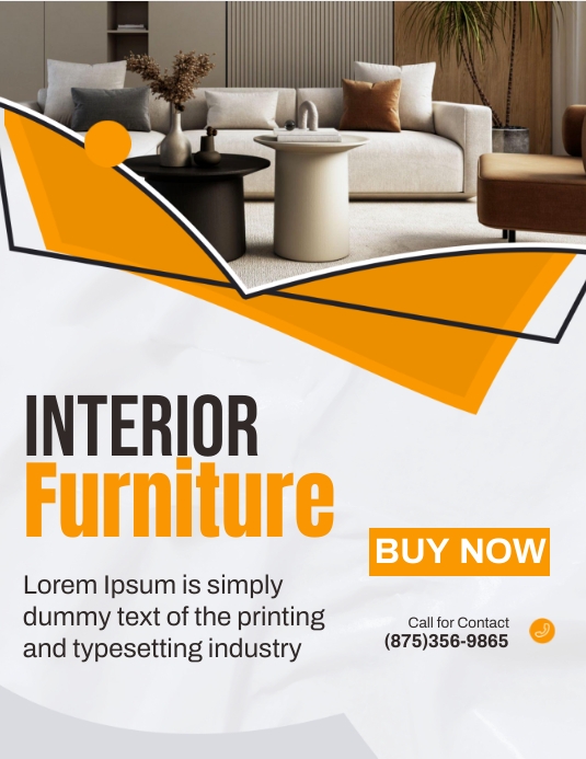 Furniture Interior Ads Template | PosterMyWall
