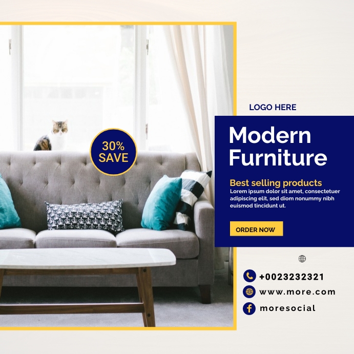 Copy of Furniture Promotion Poster Template | PosterMyWall