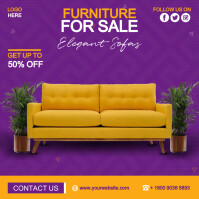 Furniture ad design template | PosterMyWall