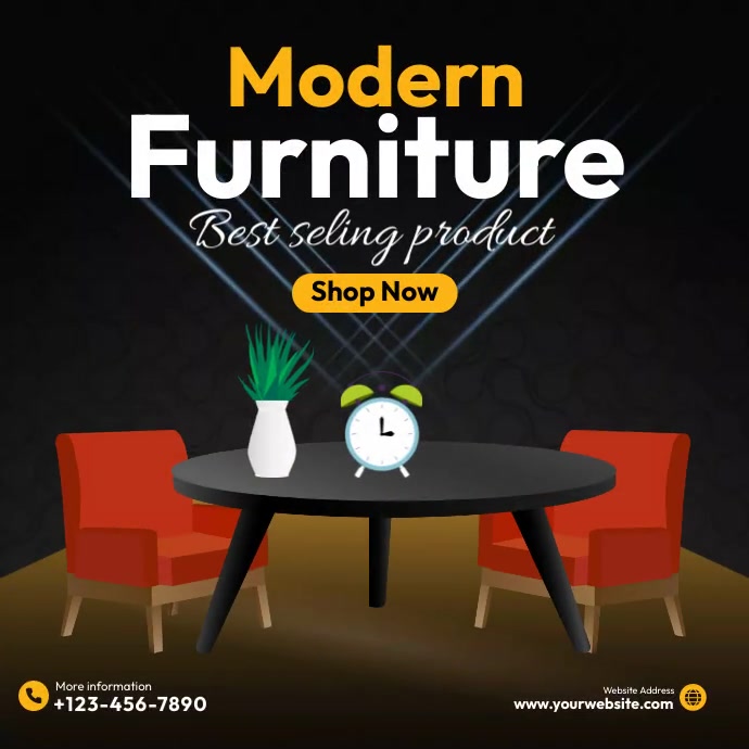 Furniture Sale Ads Template | PosterMyWall