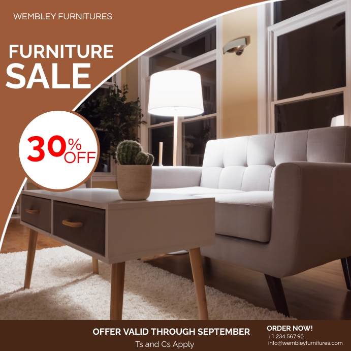 furniture sale Template | PosterMyWall