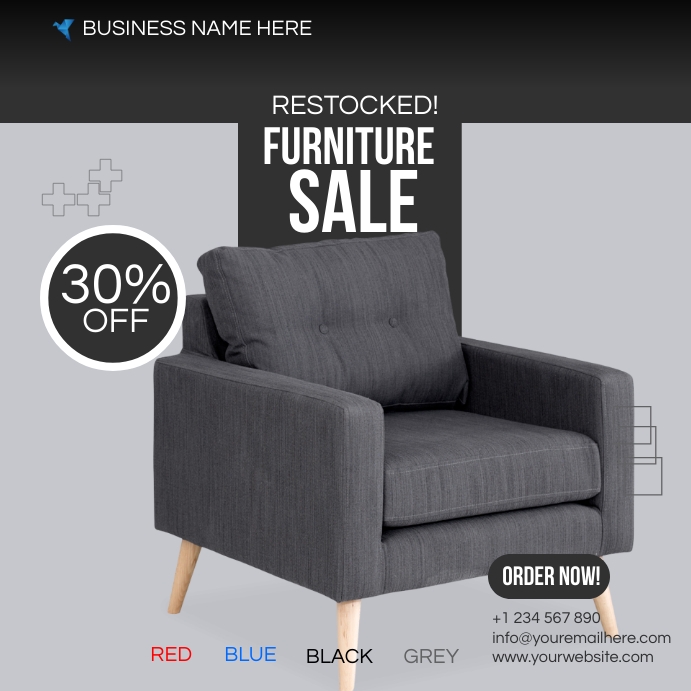 Brosur Penjualan Mebel Templat | PosterMyWall