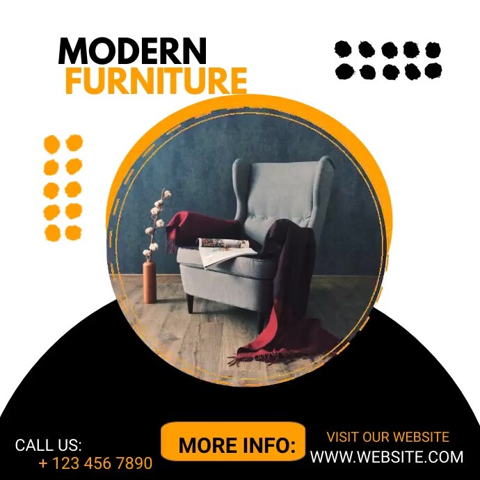 furniture sale social media and instagram pos Template | PosterMyWall