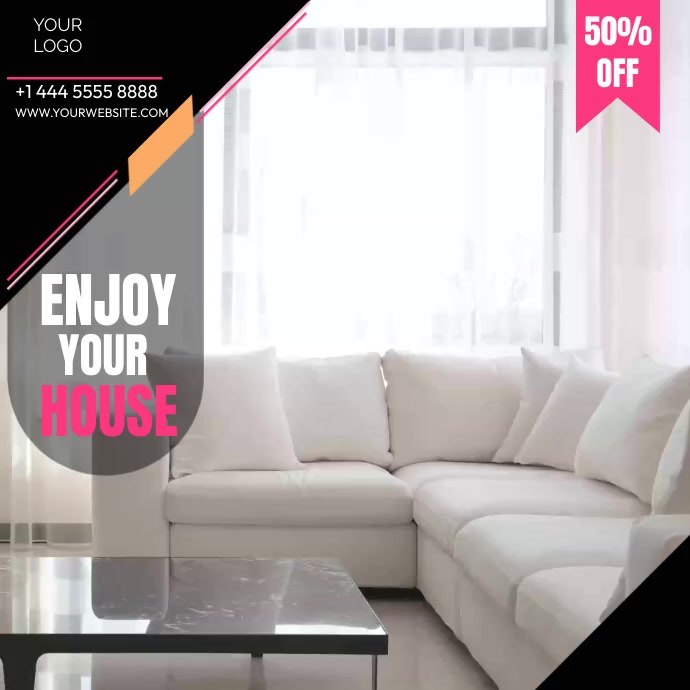 furniture store big promotion flyer template | PosterMyWall