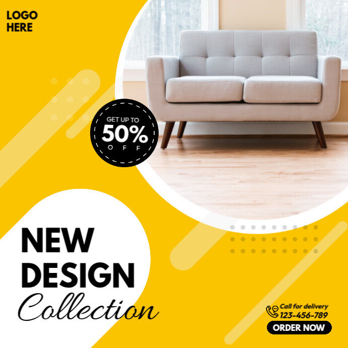 Furniture Template Ads | PosterMyWall