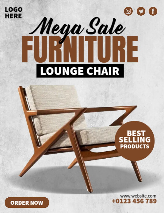 Furniture Template Ads | PosterMyWall