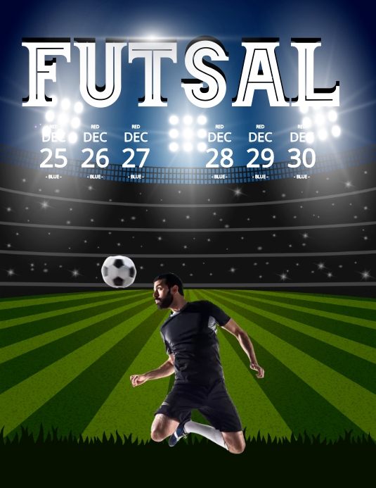 Futsal Template | PosterMyWall