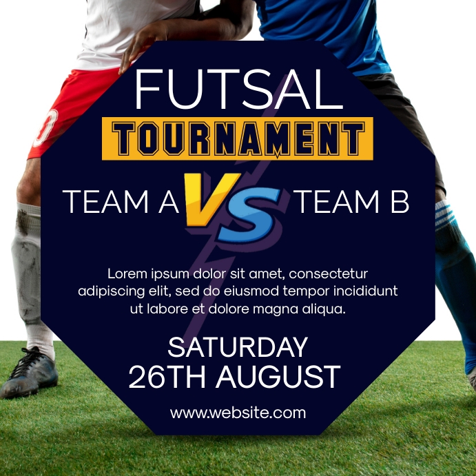 Futsal Template | PosterMyWall