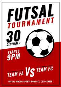 Futsal tournament Template | PosterMyWall
