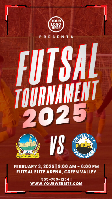 Futsal tournament Template | PosterMyWall
