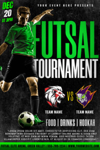 Futsal tournament Template | PosterMyWall