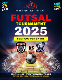 Futsal Tournament Template | PosterMyWall