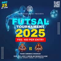 Futsal tournament Template | PosterMyWall