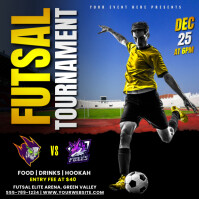 Futsal tournament Template | PosterMyWall