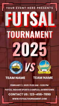 Futsal tournament Template | PosterMyWall