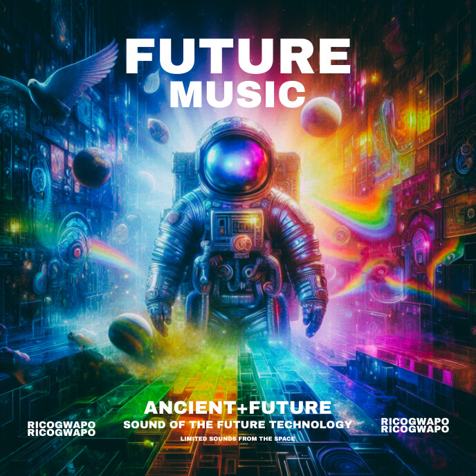 Plantilla de Future Music Album Artwork | PosterMyWall