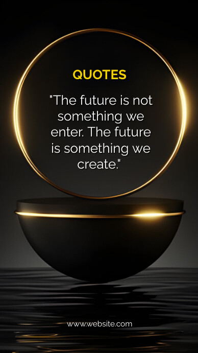 Future quotes Template | PosterMyWall