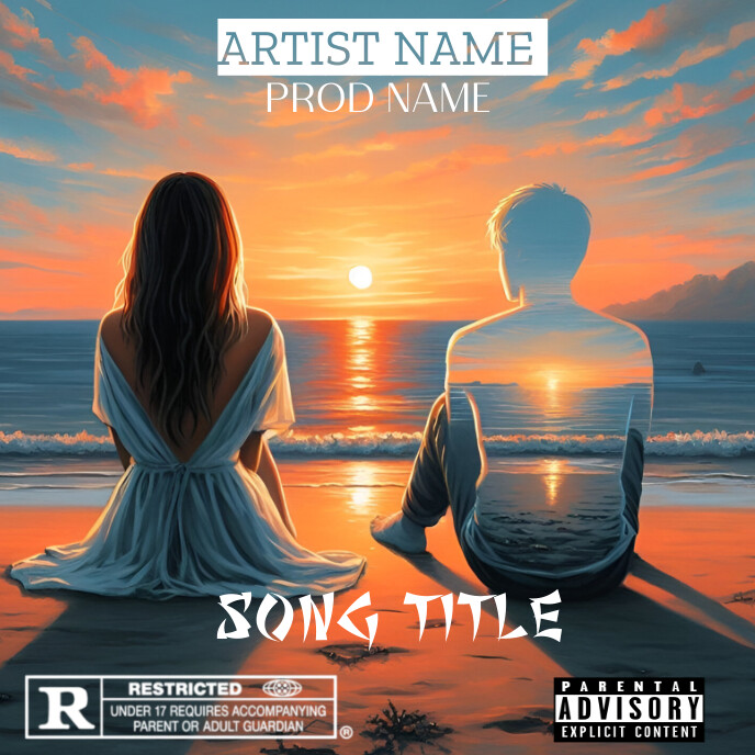 Futuristic Album Cover Design Album Cover Template | PosterMyWall