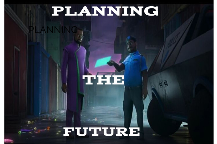 Futuristic Blue Poster Template | PosterMyWall