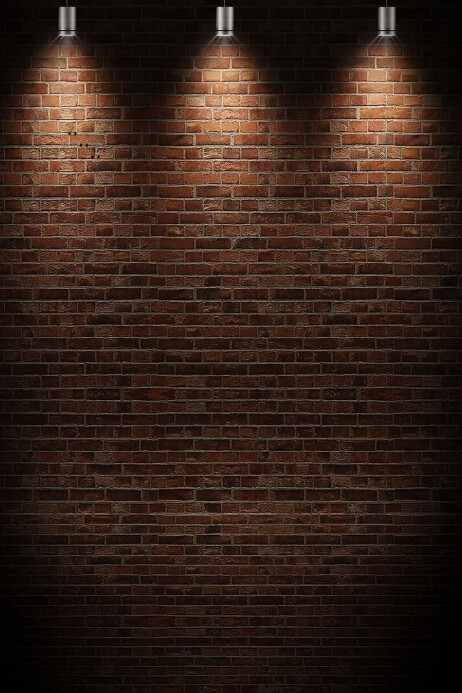 Futuristic Brick Wall Poster Template | PosterMyWall