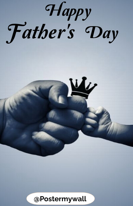 Futuristic Father's Day Tabloid Template | PosterMyWall