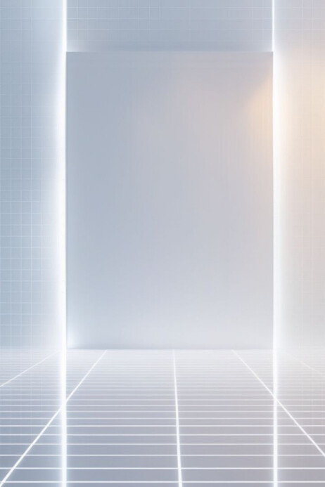 Futuristic Futuristic Grid Room Background Poster Template | PosterMyWall