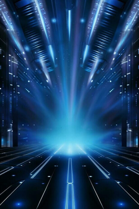 Futuristic Futuristic Neon Tech Background Poster Template | PosterMyWall