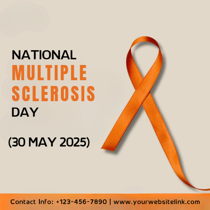 Copy of Futuristic National Multiple Sclerosis Day Instagram Post ...