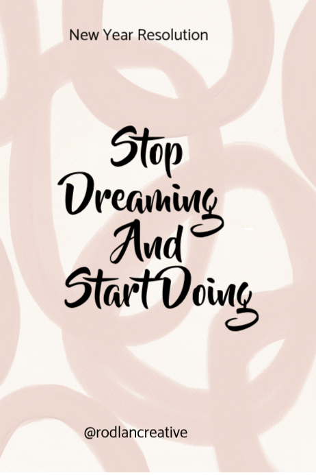 Plantilla de Futuristic New Year Resolution Poster | PosterMyWall