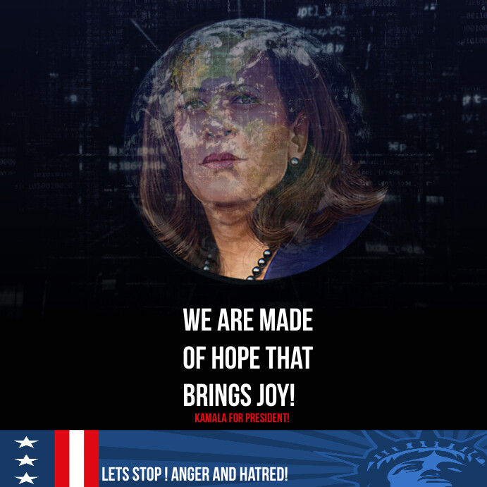 Plantilla de Futuristic Political Instagram Post | PosterMyWall