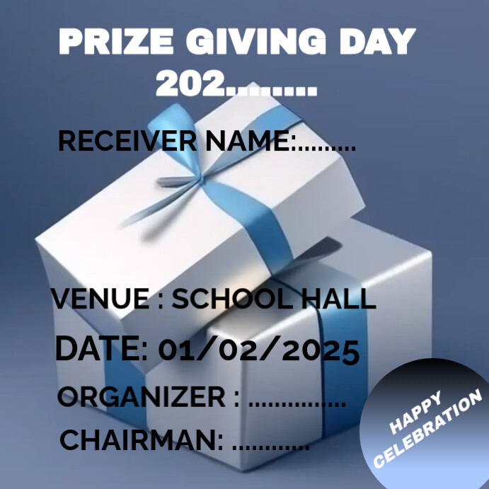 Copy of Futuristic Prize Instagram Post | PosterMyWall