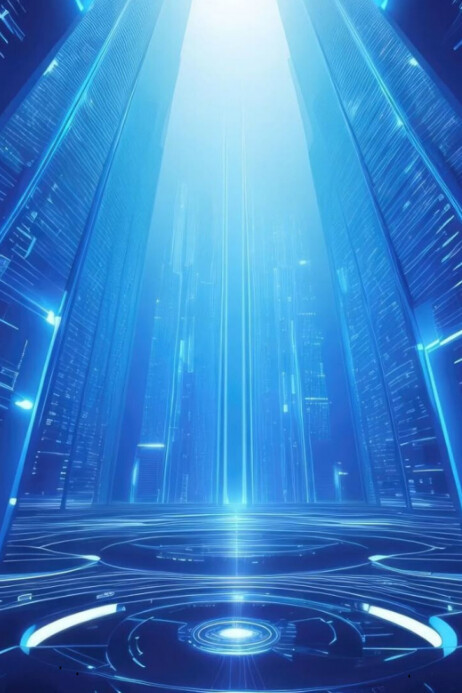 Futuristic Show Backdrop Poster Template | PosterMyWall