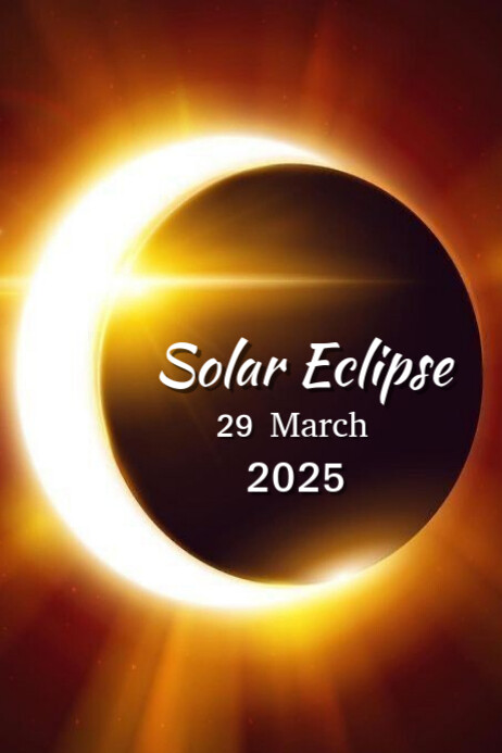 Modèle Futuristic Solar Eclipse Poster | PosterMyWall