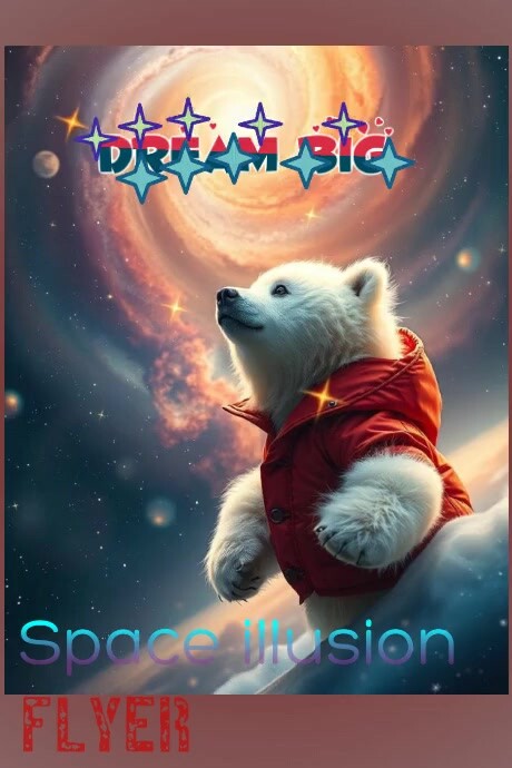 Futuristic Teddy Poster Template | PosterMyWall