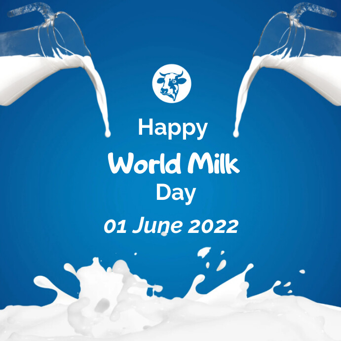 Plantilla de Futuristic World Milk Day Template Instagram | PosterMyWall