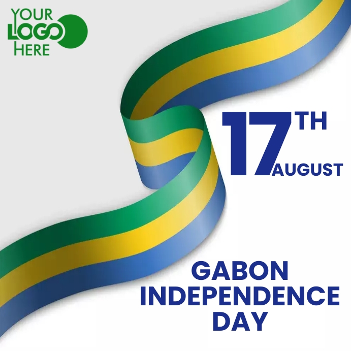 Gabon Independence Day Template | PosterMyWall