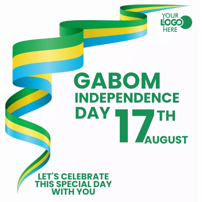 Gabon Independence Day Template | PosterMyWall