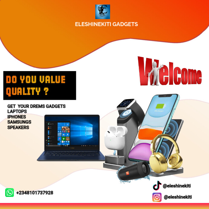 GADETS SHOP Template | PosterMyWall