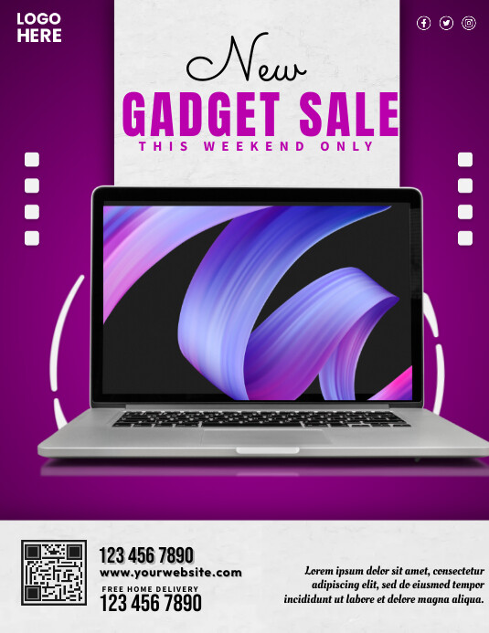 Gadget Sale Template | PosterMyWall