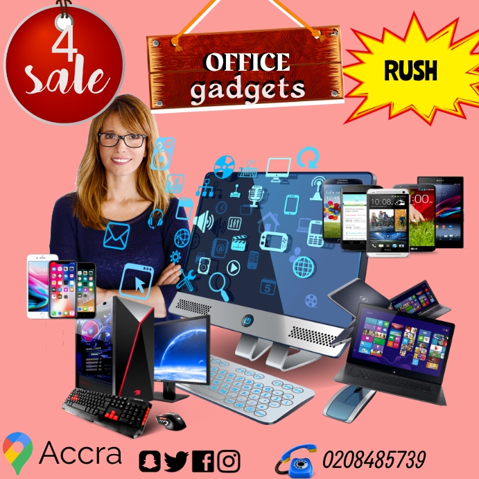 gadgets Template | PosterMyWall