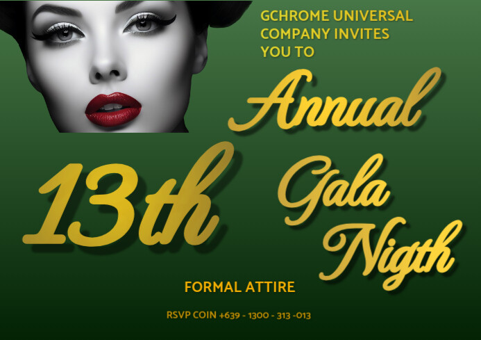 Gal night Template | PosterMyWall