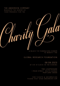Gala Invitation Template | PosterMyWall